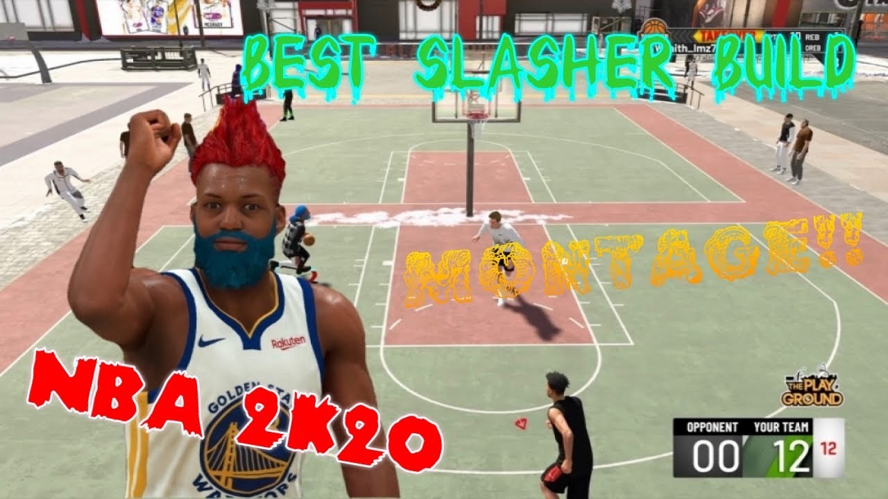 NBA 2K20 SLASHER Montage DEMIGOD BUILD POSTERISE DUNK MIXTAPE!! - YouTube