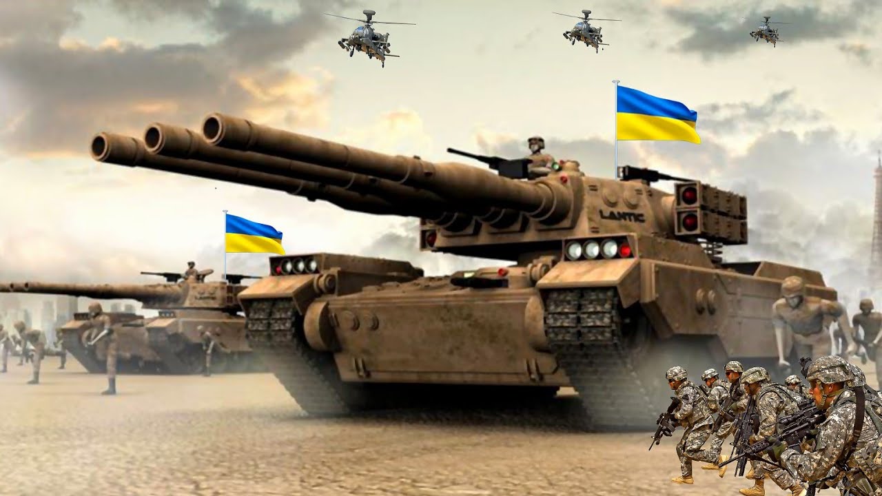 1 minute ago! 2 giant Ukrainian monster tanks destroy Russian army in 1 ...