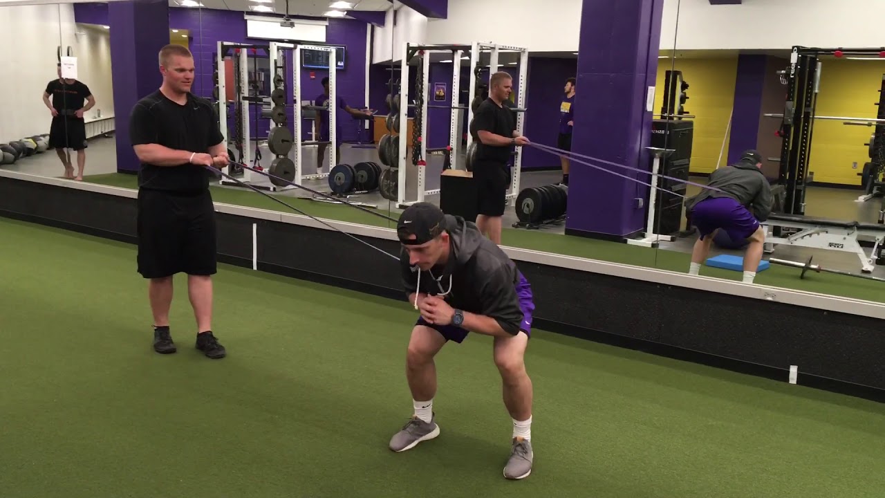 Banded Lateral Jump - YouTube