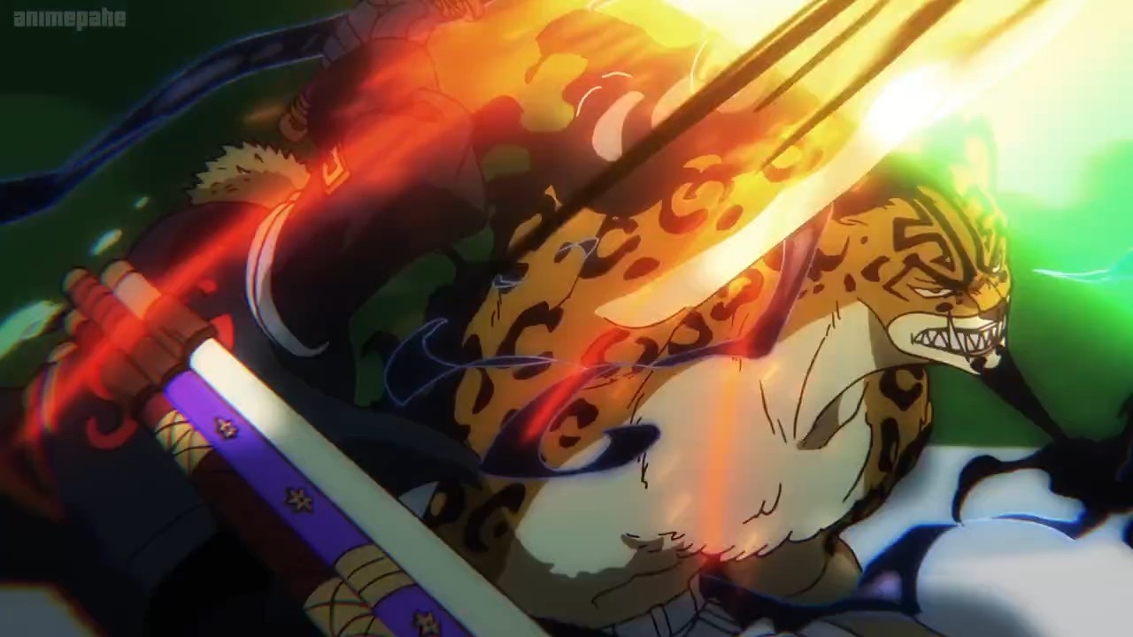 Zoro VS Lucci || A Minute Of Zoro Fighting Lucci's Stink in Egghead. Is ...