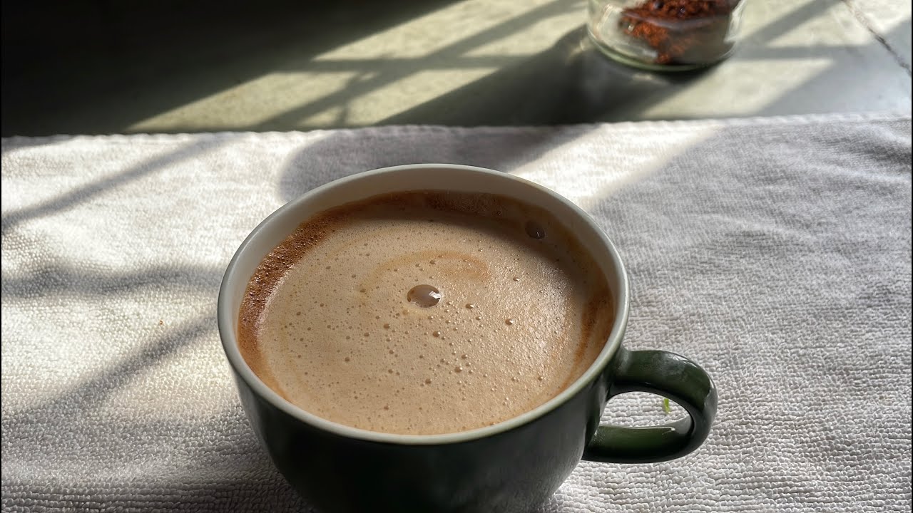 How To Make Hot Coffee at home (Perfect Frothy Coffee At Home) in 5 ...