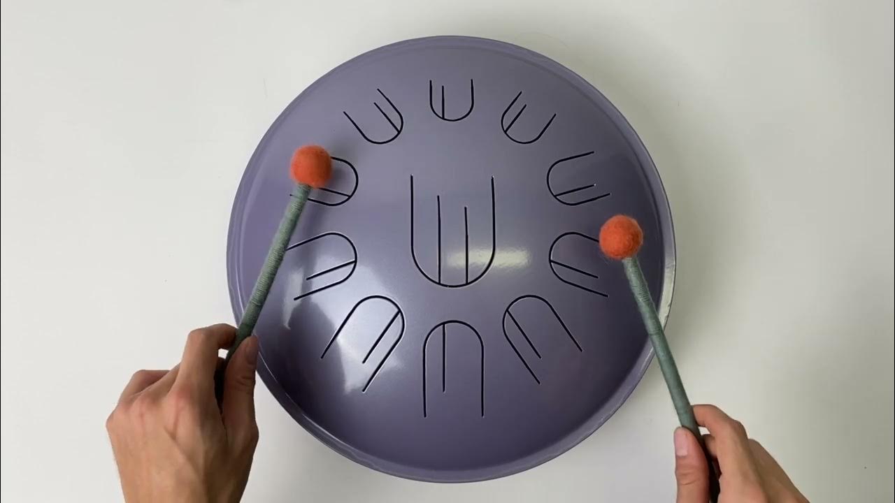 Глюкофон New Wave (NW 89) - steel tongue drum Kosmosky - YouTube