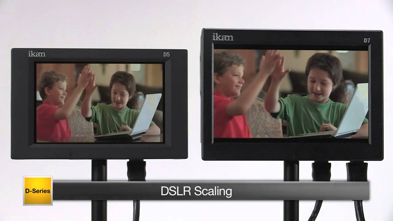 Ikan Monitor D5w & D7w 3G SDI LCD Monitors IPS con forma de onda - YouTube