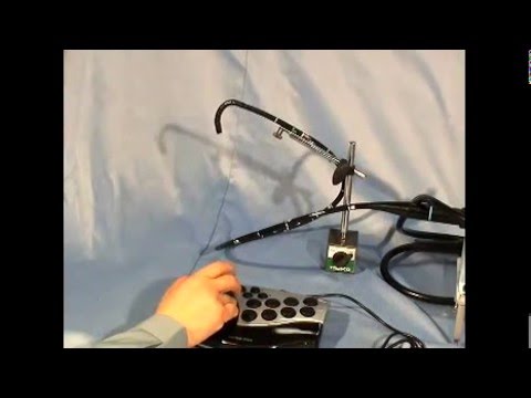 Operation robot of flexible endoscope 2 - YouTube