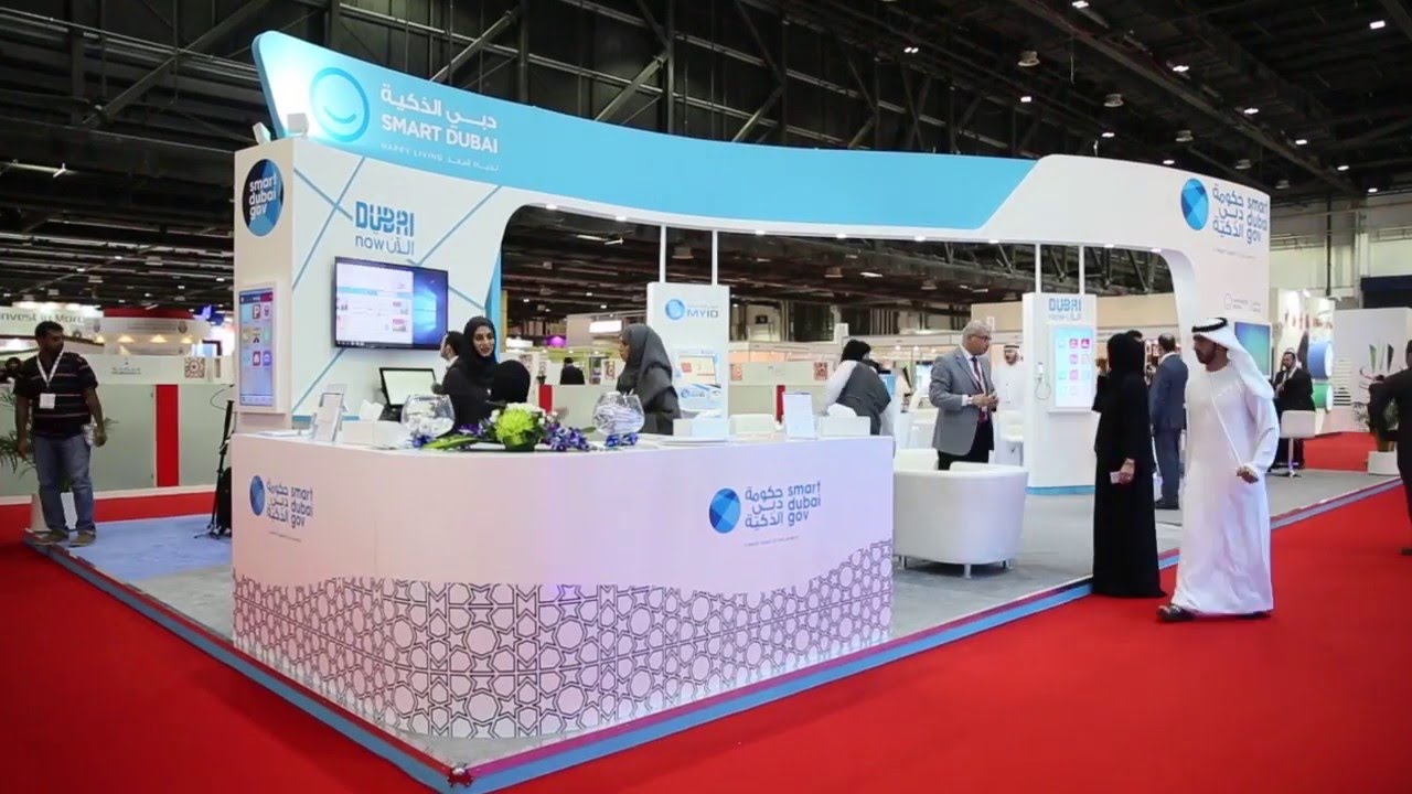 Smart Dubai Gov's day two during The Dubai International Government ...