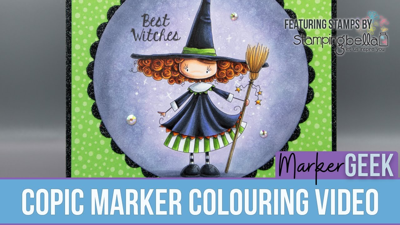 Copic Marker Colouring Stamping Bella Whimsabella Witch Elspeth ...