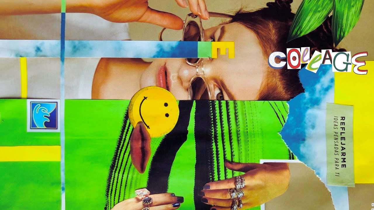 Collage creativo con revistas pt.5 - YouTube