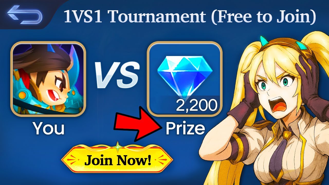 1v1 TOURNAMENT in Mobile Legends – Win Diamonds! (FREE) - YouTube