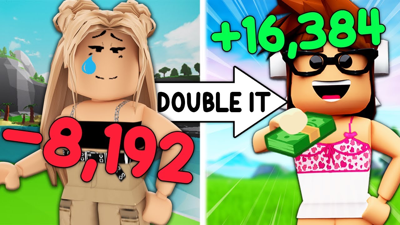 Take the ROBUX or DOUBLE it for the NEXT PERSON! - YouTube