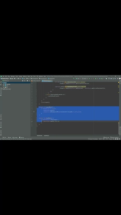 Creating simple music player App using Android Studio Part 23 #AndroidStudio #Android # ...