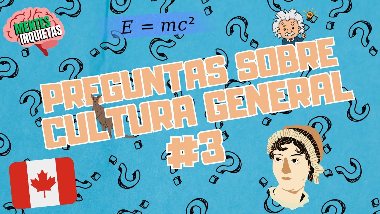 ¿Qué tanto sabes sobre CULTURA GENERAL 🤓 | preguntas sobre cultura ...