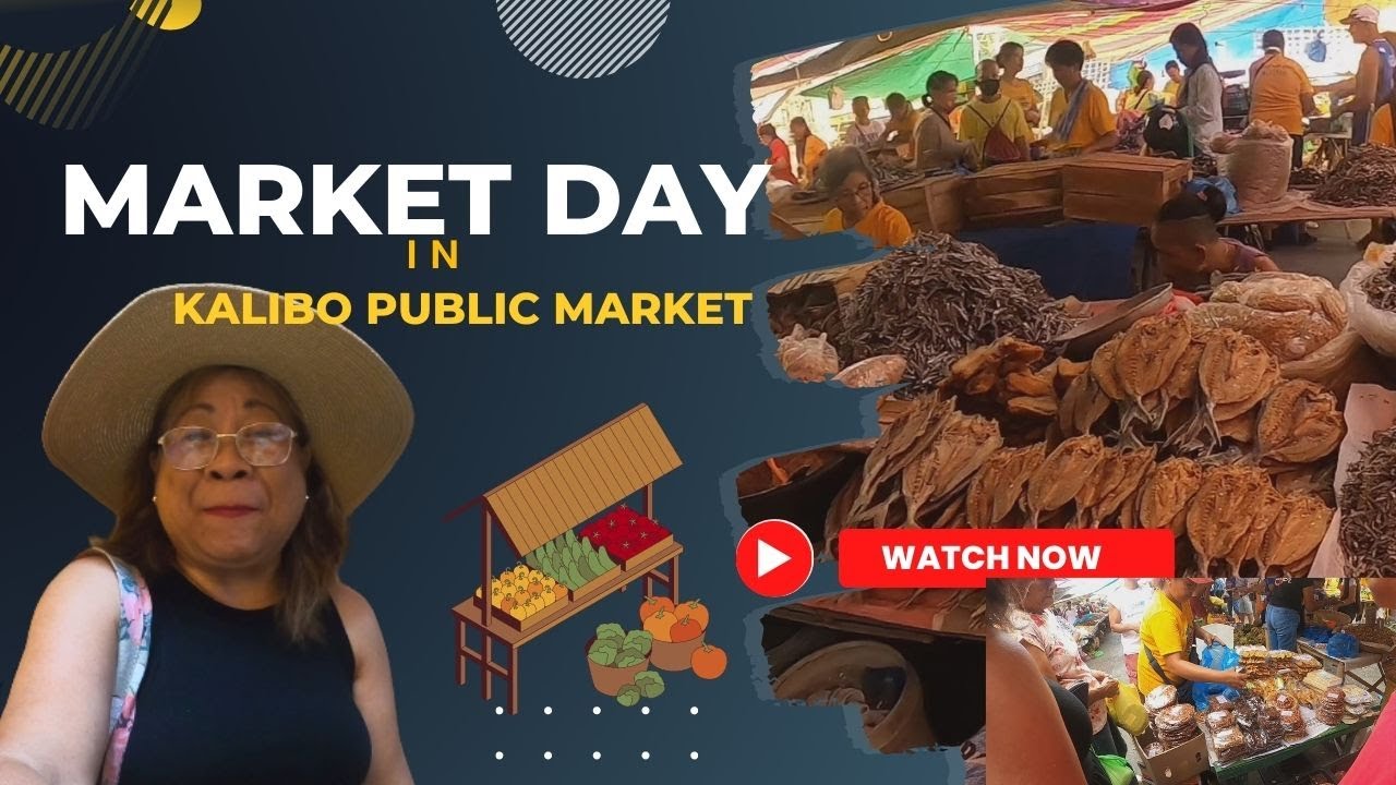 MARKET DAY in Kalibo/ Namili ako ng mga dadalhin Pabalik sa US/a day in ...