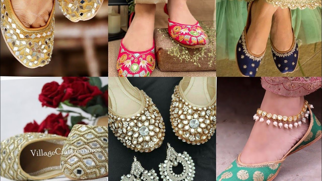 Latest Khussa design for girls||Punjabi jutti design||khussa collection ...