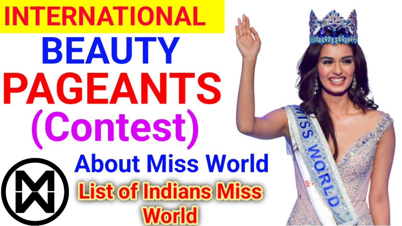 International Beauty Pageants/contest/About Miss World/Miss Universe ...