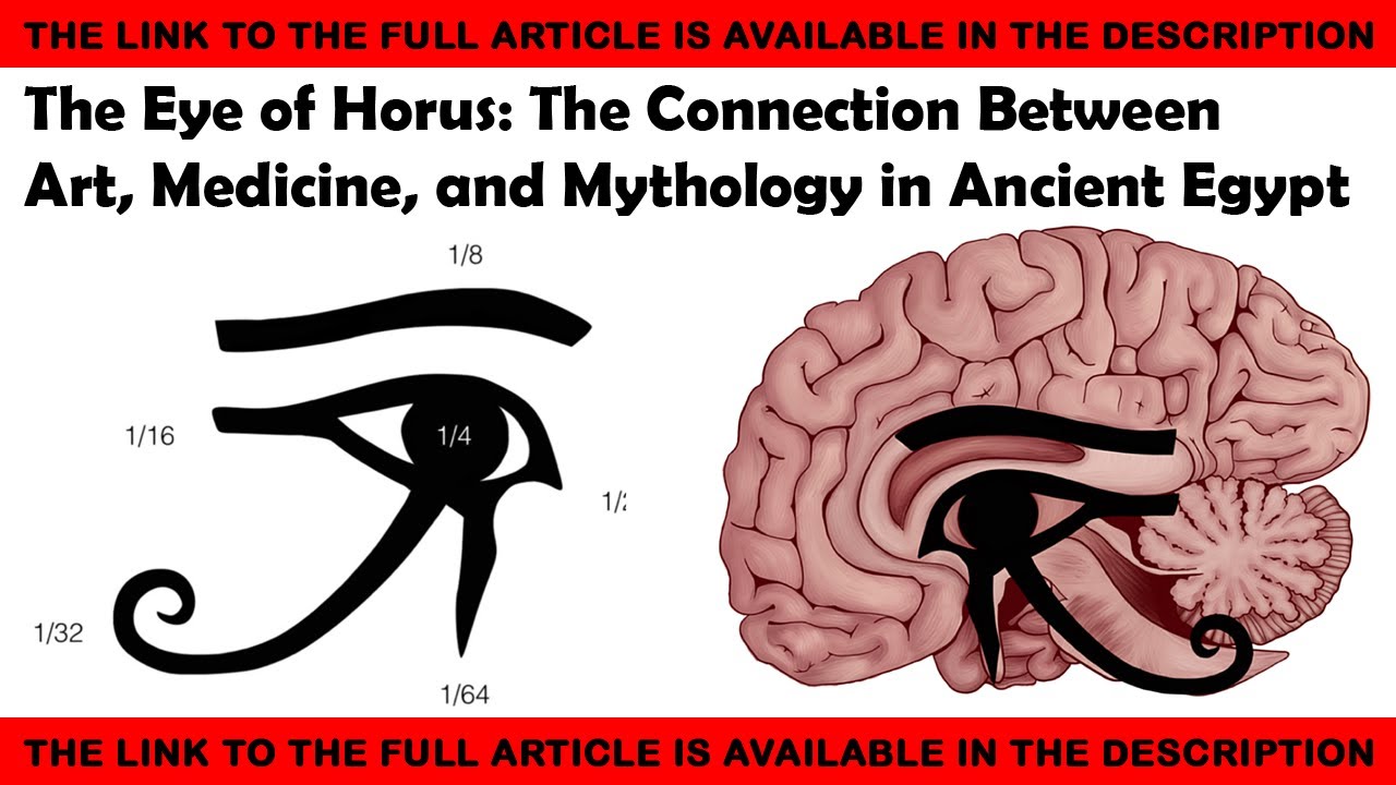 The Eye of Horus: The Connection Between Art, Medicine, and Mythology ...