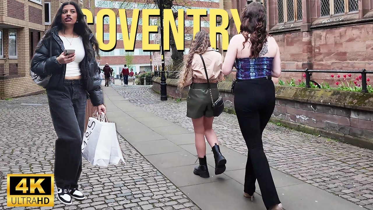 Coventry - City Tour 2024| Walking The Streets of Coventry | Central ...
