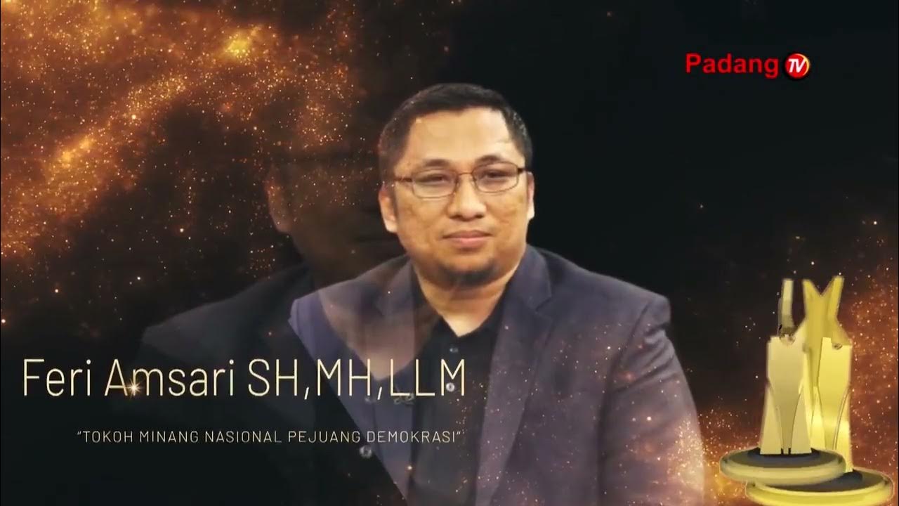 Feri Amsari, SH, M.H., LL.M - Tokoh Minang Nasional Pejuang Demokrasi - YouTube