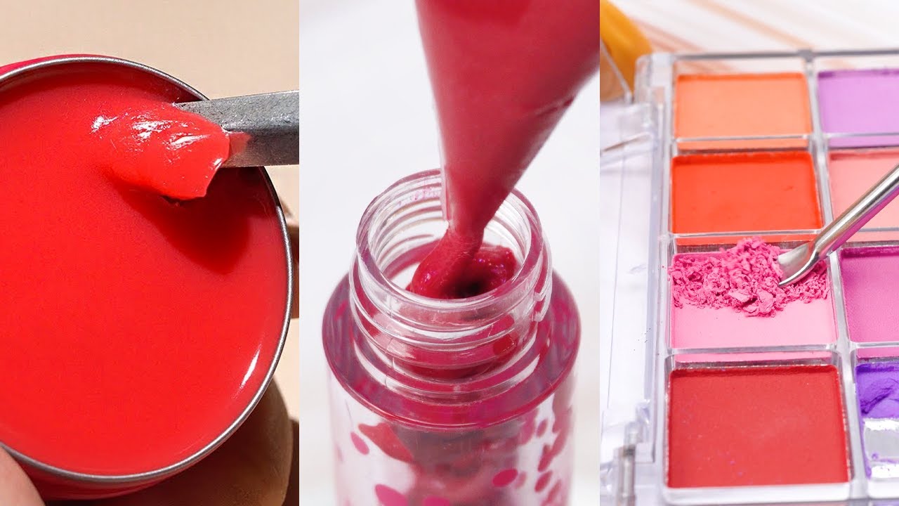 Satisfying Makeup Repair💄ASMR Revive Your Makeup Easy Recycling Ideas ...