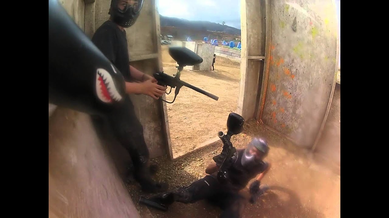 paintball surrender - YouTube