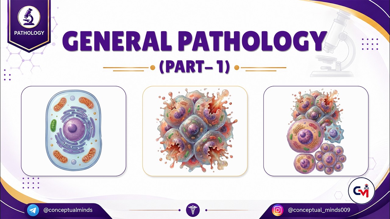 General Pathology – Part 1 | Cell Injury, Necrosis, Apoptosis ...