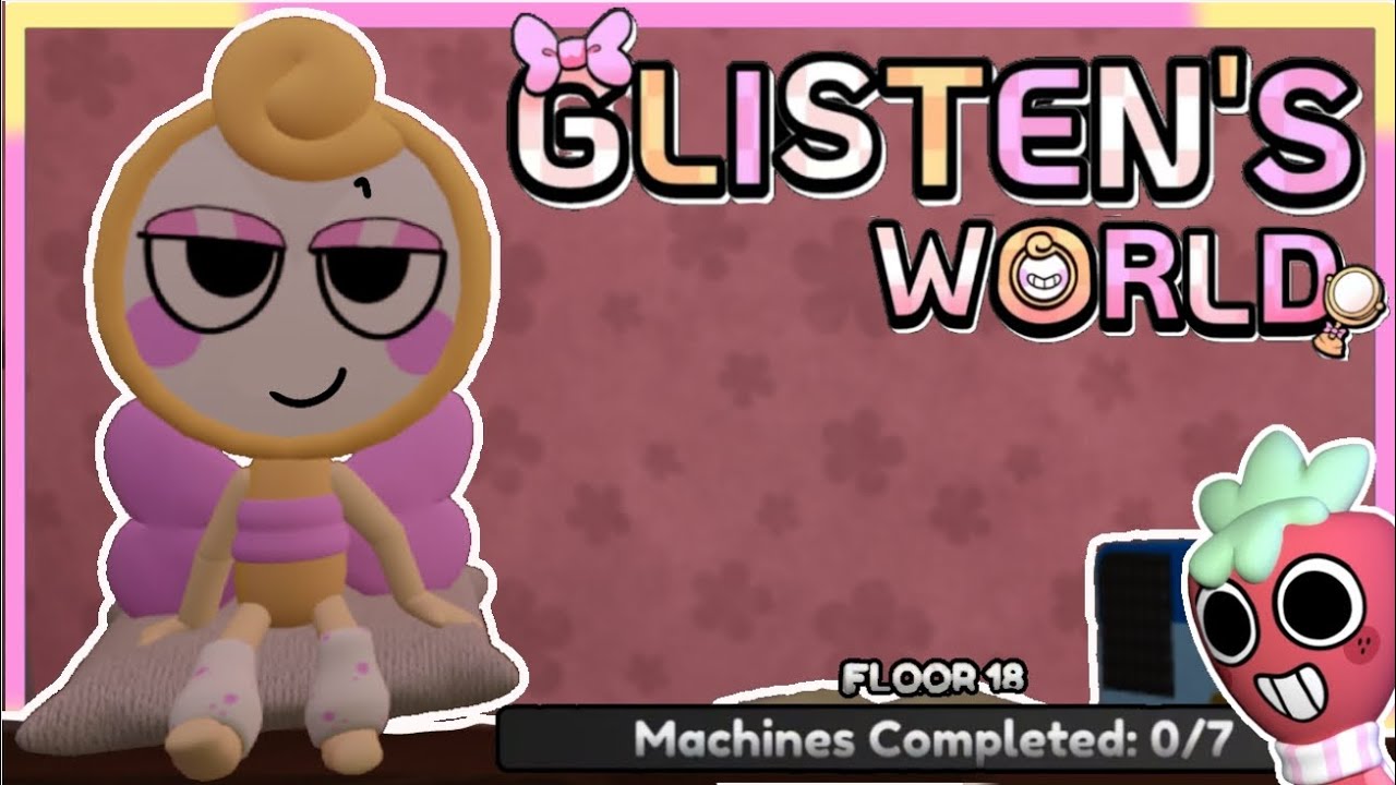 Playing GLISTENS WORLD With 21 people! (FLOOR 18) - YouTube
