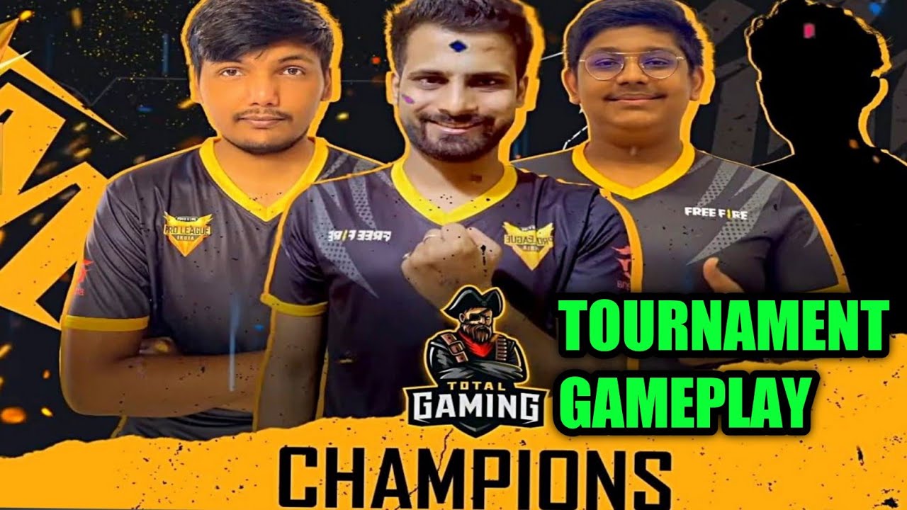 TOTAL GAMING ESPORTS OP TOURNAMENT GAMEPLAY🤯||FREE FIRE TOURNAMENT ...