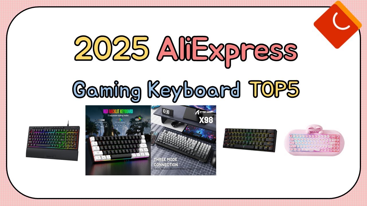 2025 AliExpress Gaming Keyboard TOP5 - YouTube