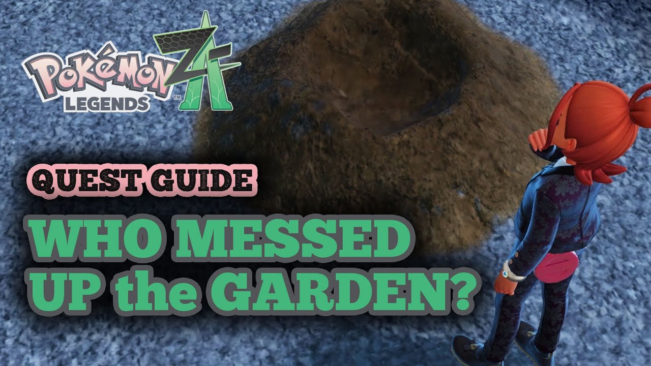 How to Follow Holes to Find Culprit in Pokemon Legends Z-A - Who Messed ...