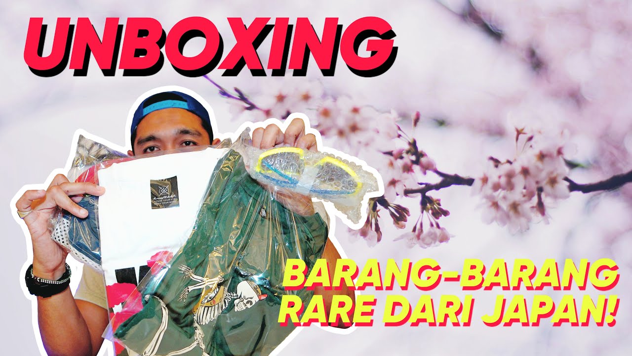 Unboxing Barang- barang Rare Dari Japan! - YouTube