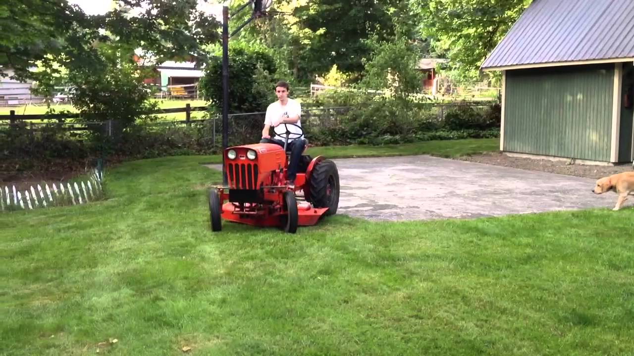 1977 Economy Tractor In Action - YouTube