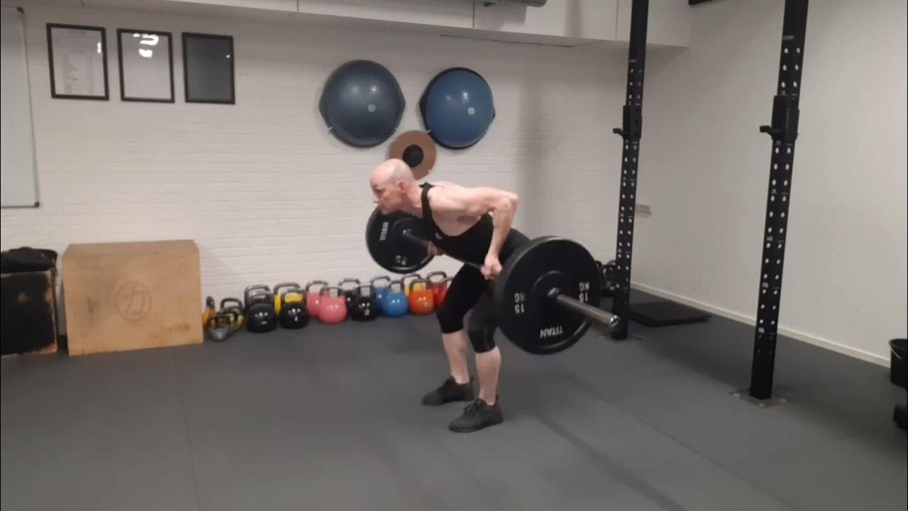 Supinated Bend Over Row - Barbell - YouTube