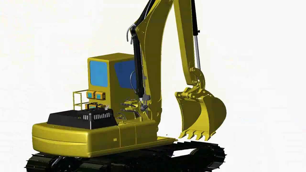 Selective Catalytic Reduction SCR installation on a Caterpillar 330 ...