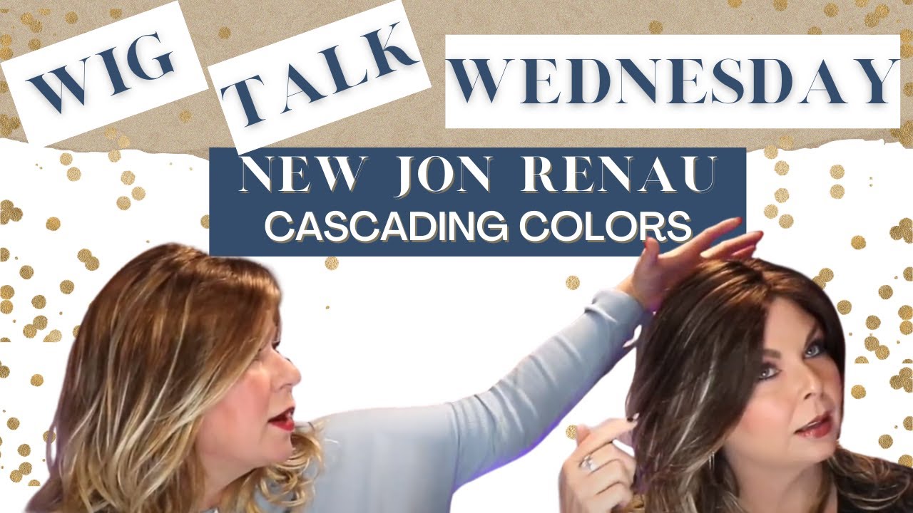 Wig Talk Wednesday: NEW Jon Renau Cascading Color Sneak Peek! - YouTube