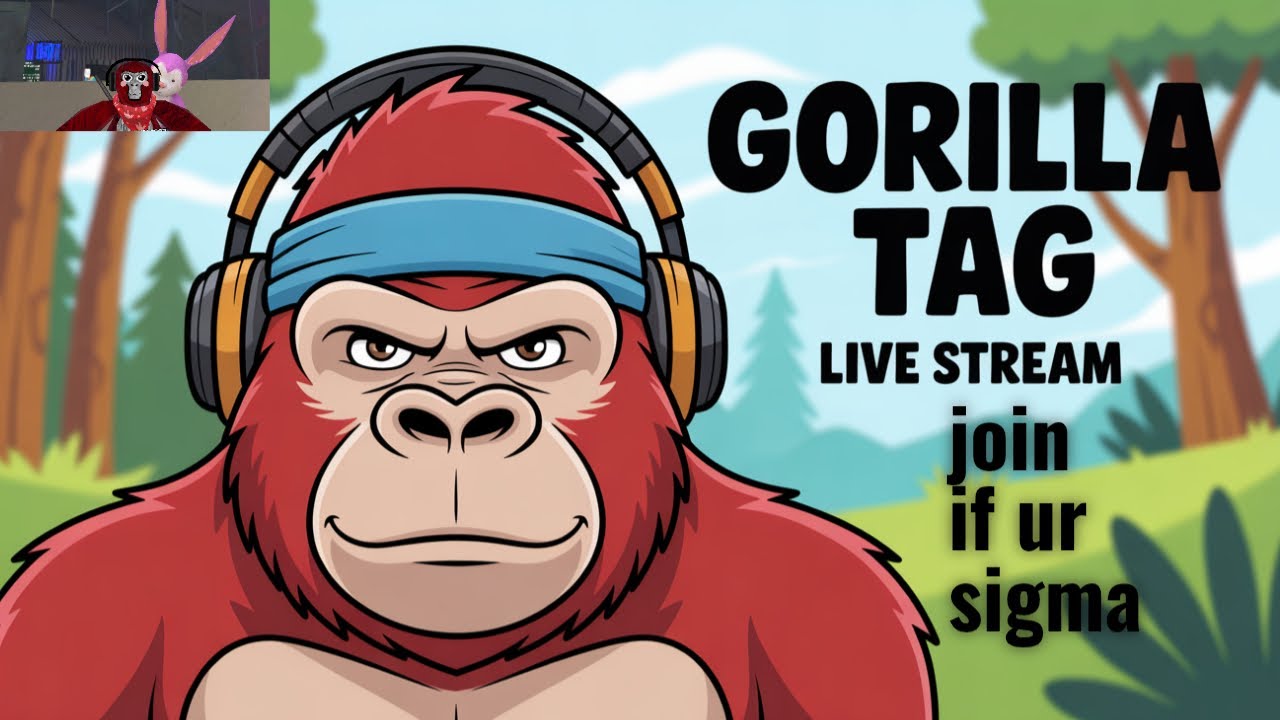 🔴Gorilla tag live (ghost hunting👻 and more)🔴 - YouTube
