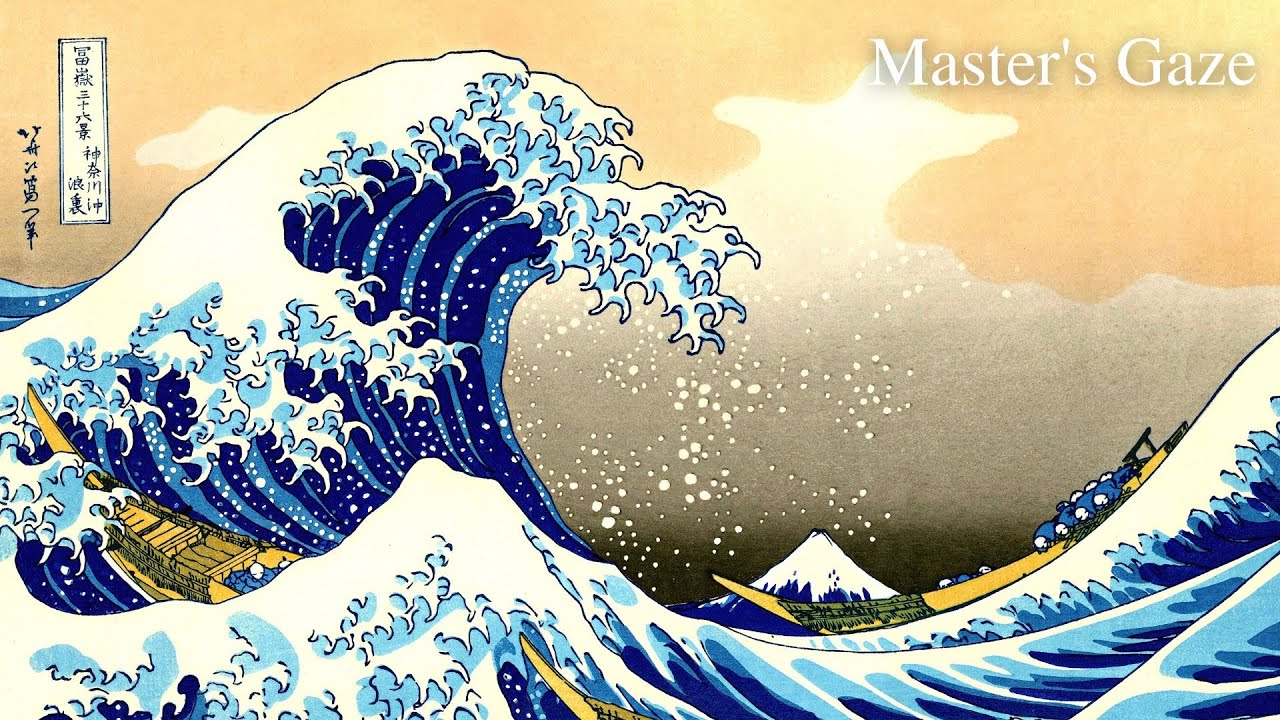 More than a Simple Wave | Japanese Art - YouTube