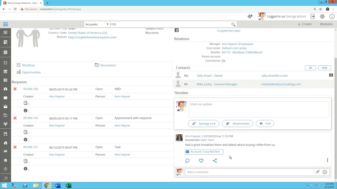 Synergy Account Card Management - YouTube