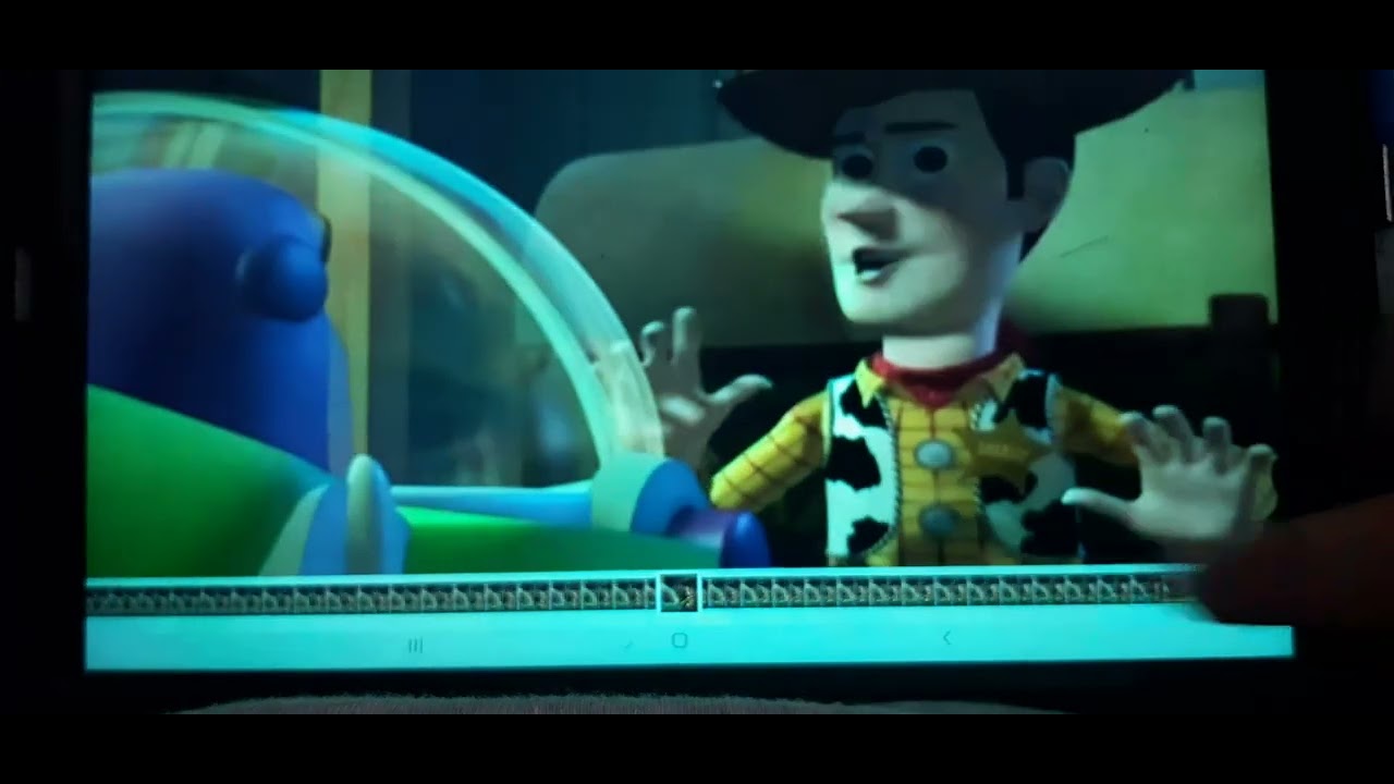 Toy Story Woody Look an alien At Buzz - YouTube