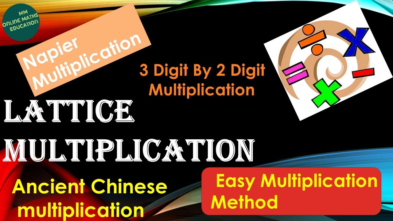 Lattice Multiplication | ANCIENT CHINESE MULTIPLICATION | MATHS GRADE ...