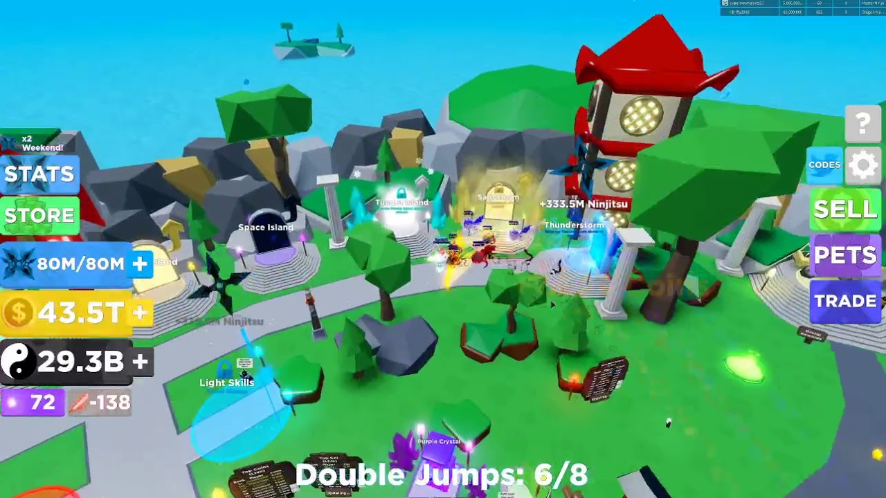 Getting last rank in Ninja Legends! Roblox - YouTube