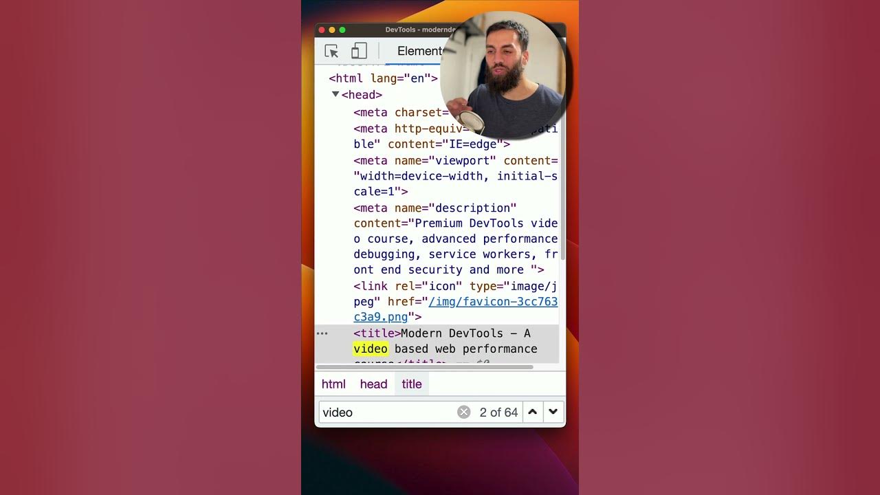 Faster Searching In Devtools Youtube