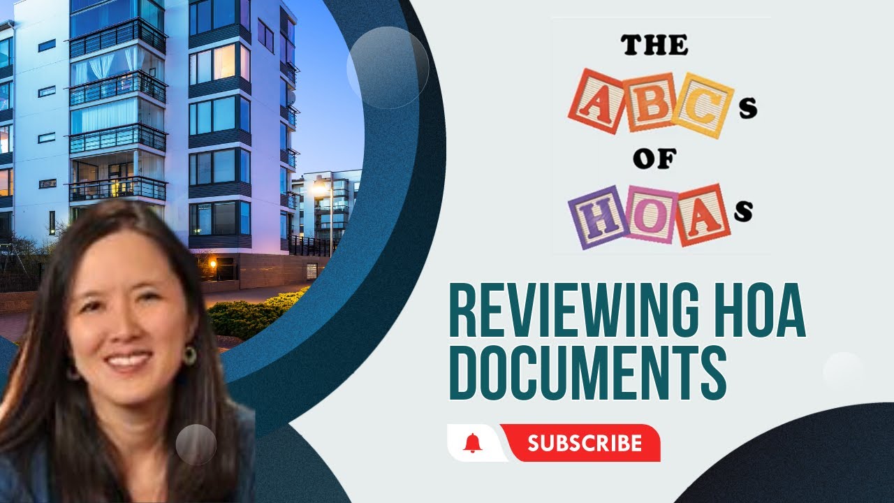 The ABCs of HOAs: Reviewing HOA Documents - YouTube