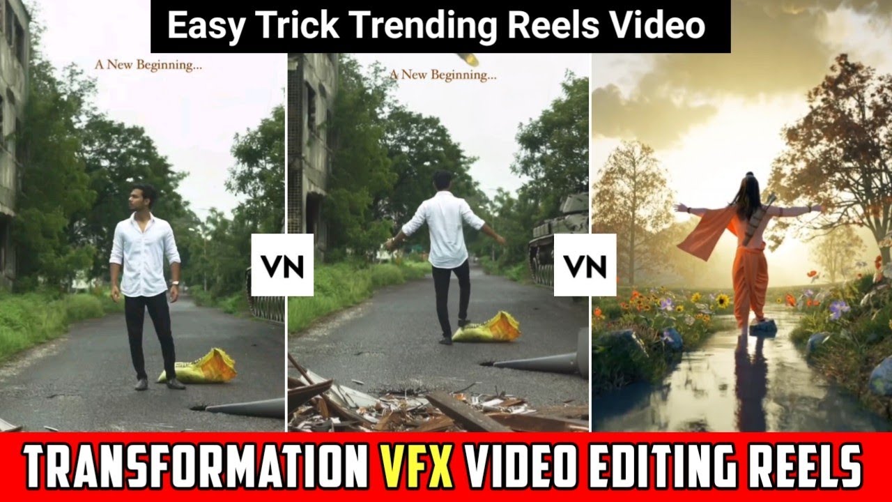 Viral Transformation Vfx Video Editing | Trending Reels Editing ...
