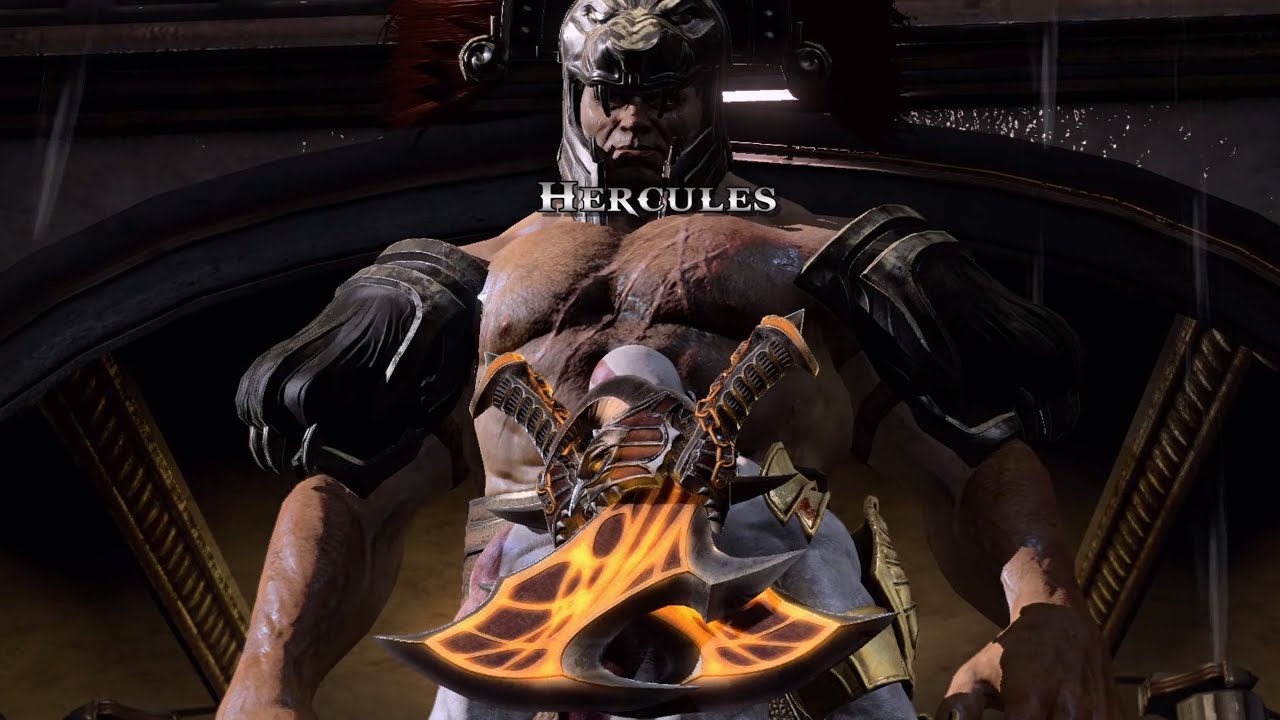 God Of War 3 Remastered - Kratos Vs Hercules Boss Fight (Playstation 5 ...