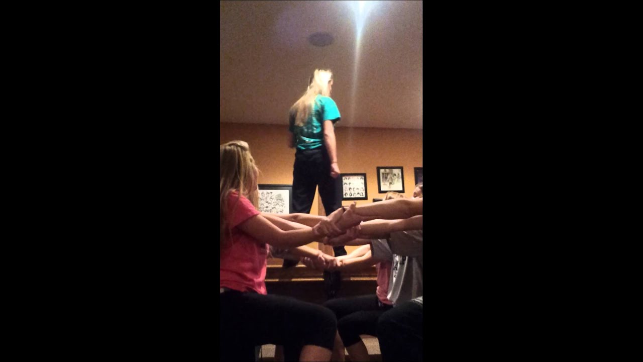Trust fall gone wrong - YouTube