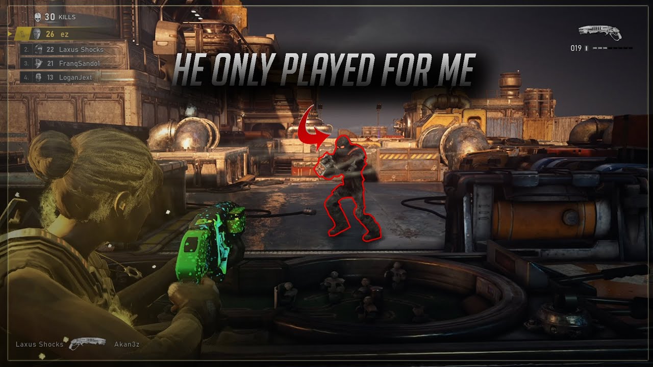 Gears 5 - HE ONLY PLAYED FOR ME... (Ranked Gameplay) - YouTube