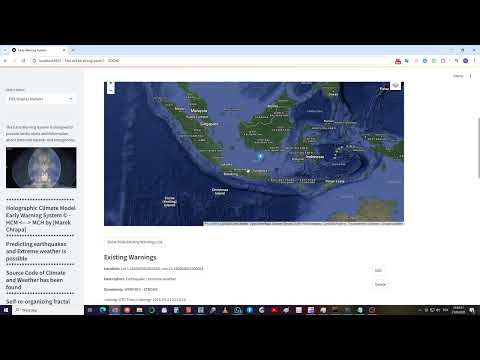 2025 04 25 23 03 Extreme weather warning Holographic Climate model Indonesia
