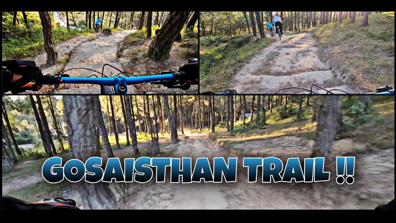New Trail//Gosaisthan Trail//Fun Ride🔥🔥 - YouTube