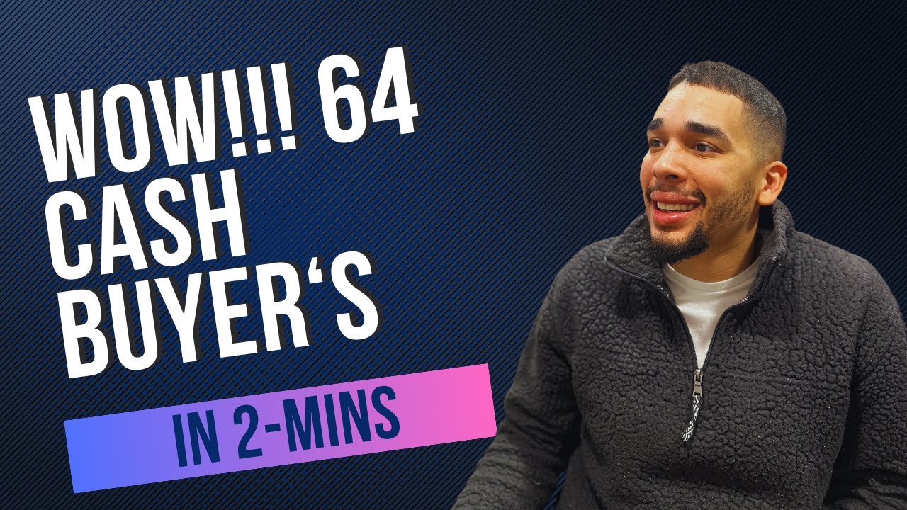 How I Got 64 Cash Buyers In 2-Mins - YouTube