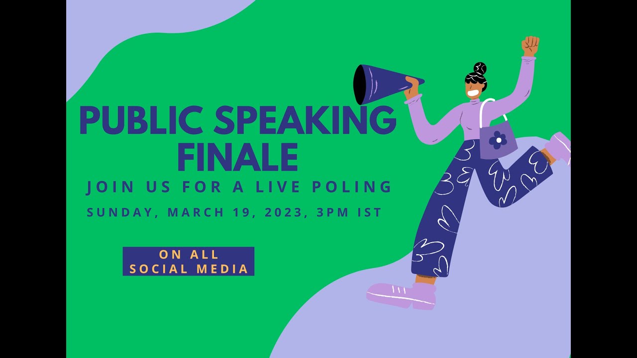 First time on Digital Platform-Public Speaking Competition Voting - YouTube