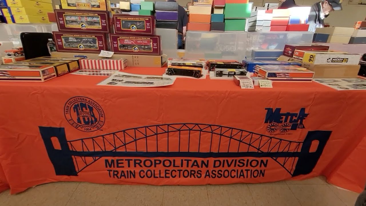 METCA NYSME Train Show Tour November 2022 O Gauge - YouTube